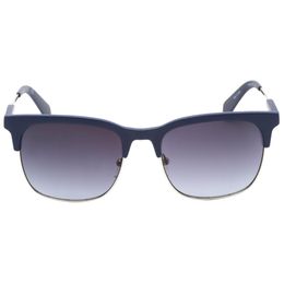 Guess Sonnenbrille mit mattblauen Gl&auml;sern und Farbverlauf in Blau