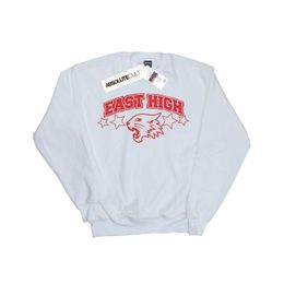 Disney Herren High School Musical The Musical Wildcat Sterne Sweatshirt (wei&szlig;)