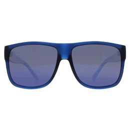 Prive Revaux Rectangle Mens Blue Blue Mirror Rover