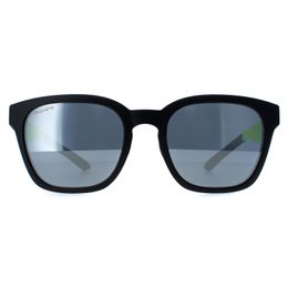 Smith Square Mens Matte Black Yellow Chromapop Silver Mirror Founder Slim
