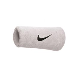 Nike - "Jumbo" 2er-Pack Swoosh Armband (Wei&szlig;/Schwarz)
