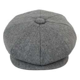 Herren Peaky Blinders Newsboy 8-Panel-M&uuml;tze