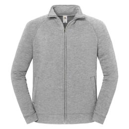 Fruit of the Loom - "Iconic Premium" Sweatjacke f&uuml;r Herren (Sportliches Heather)