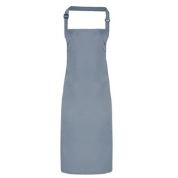 Premier - Herren/Damen Unisex Sch&uuml;rze, mit Latz (Dunkelgrau)