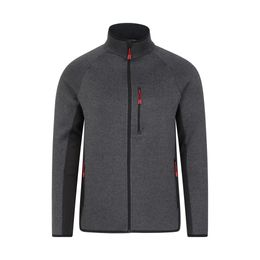 Mountain Warehouse Herren Treston Full Zip Fleece Jacke (Schwarz)