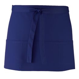 Premier Ladies/Womens Colours 3 Pocket Sch&uuml;rze (2er-Pack) (Navy)