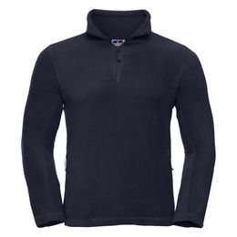 Russel Athletic Russell Herren 1/4 Zip Outdoor Fleece Oberteil (French Navy)