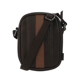 Ted Baker PU-Streifen Evver Tasche f&uuml;r Zubeh&ouml;r in Braun