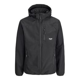 Jack & Jones Jack & Jones Jas Sommer Theo Softshell-Jacke Schwarz