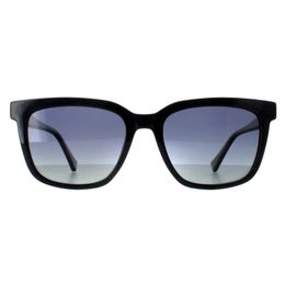 Guess GU00050 01D gl&Atilde;&curren;nzend schwarz rauch polarisierte Sonnenbrille