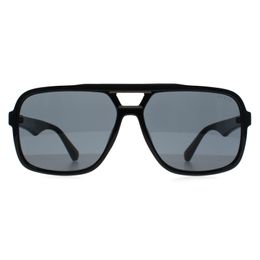 Guess GF5125 01A gl&Atilde;&curren;nzend schwarz blau grau Sonnenbrille