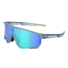 Lunettes de soleil polaris&eacute;es Breed Vega - Gris/Vert