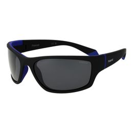 Polaroid schwarze Kunststoff-Sonnenbrille