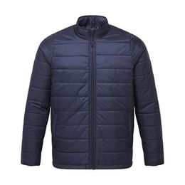 Premier Mens Recyclight Gepolsterte Jacke (Marine)