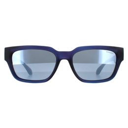Superdry 5004 106 mat marine zilver spiegel zonnebril