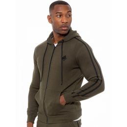 Herren Kapuzenpulli mit Rei&szlig;verschluss und Band| enzo designer menswear
