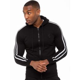Herren Kapuzenpulli mit Rei&szlig;verschluss und Band| enzo designer menswear
