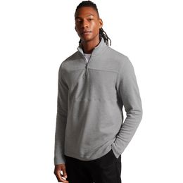 Ted Baker | Herren Langarm Pullover mit halbem Rei&szlig;verschluss - Gazine