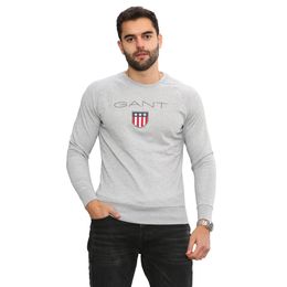 Herren Pullover Sweatshirt | Gant Shield
