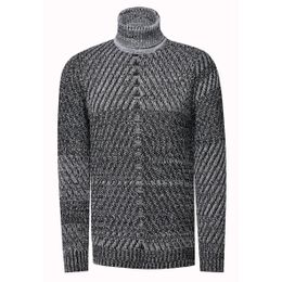 Rusty Neal Schwerer Grobstrick Rollkragen-Pullover