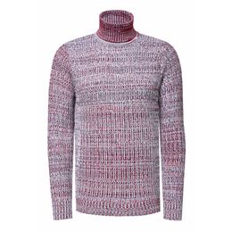 Rusty Neal Schwerer Grobstrick Rollkragen-Pullover