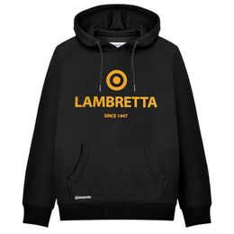 Lambretta - "Target" Kapuzenpullover f&uuml;r Herren (Schwarz)