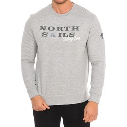 North Sails Lang&auml;rmliges Rundhals-Sweatshirt 9022970 Herren