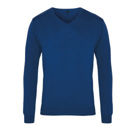 Premier - Sweatshirt V-Ausschnitt f&uuml;r Herren (K&ouml;nigsblau)