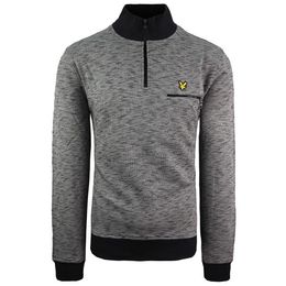 Lyle & Scott Lyle & Scott Space Dye Herren Pullover Dunkelgrau