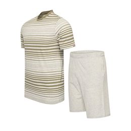 Cappuccino Italia Pyjama Venezia Pyjama Grau