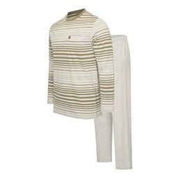 Cappuccino Italia Pyjama Siena Pyjama Grau