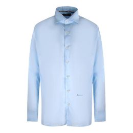 Aquascutum - Hemd f&uuml;r Herren, Lang&auml;rmlig (Hellblau)