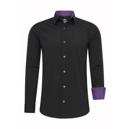 Rusty Neal Business Hemd Slim Fit Premium Cotton-Stretch