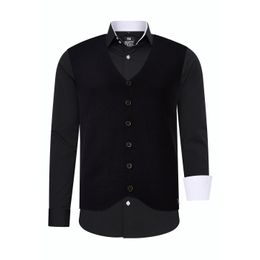 Rusty Neal Hemd mit Weste 2-teilig