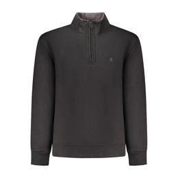 Coveri Moving Schwarzes Baumwoll-Herren Sweatshirt