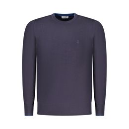 Coveri Moving Blu Viskose Herrenpulli