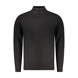 Coveri Moving Schwarz Viskose Herrenpullover