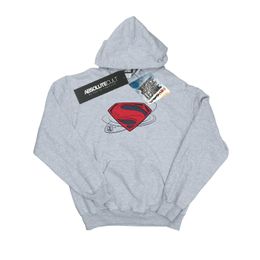 DC COMICS - "Justice League" Kapuzenpullover f&uuml;r Herren (Grau)