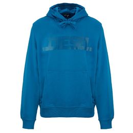 Diesel - Kapuzenpullover &bdquo;monotone Logo" In Saphirblau