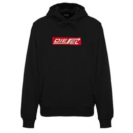 Diesel - Kapuzenpullover &bdquo;pfeillogo" In Schwarz