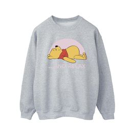 Disney - "Relax" Sweatshirt f&uuml;r Herren (Grau)