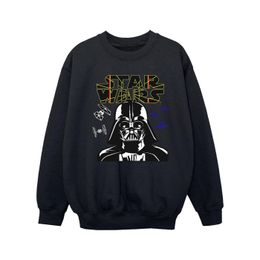 Star Wars - "Comp" Sweatshirt f&uuml;r M&auml;dchen (Schwarz)