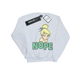 Disney - "Tinker Bell Nope" Sweatshirt f&uuml;r Herren (Wei&szlig;)