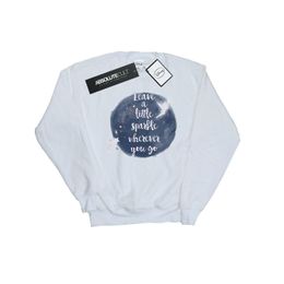Disney - "Tinker Bell A Little Sparkle" Sweatshirt f&uuml;r Herren (Wei&szlig;)