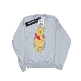 Disney Herren Winnie The Pooh Classic Pooh Sweatshirt (Sport grau)
