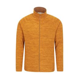 Mountain Warehouse - "Snowdon II" Fleecejacke Durchgehender Rei&szlig;verschluss f&uuml;r Herren (Gelb)