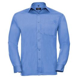 Russel Athletic Russell Collection - Hemd Pflegeleicht f&uuml;r Herren Lang&auml;rmlig (Business-Blau)