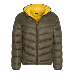 Hooded Winter Jacket Army von Cappuccino Italia in der farbe Grun und in gr&ouml;&szlig;e L.