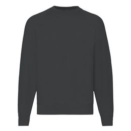 Fruit of the Loom Herren Raglan-&Auml;rmel Belcoro&reg; Sweatshirt (Helles Graphit)