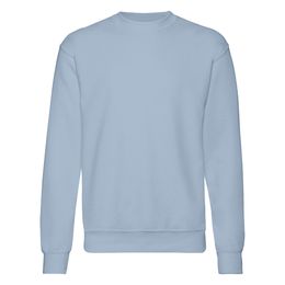 Fruit of the Loom Herren Set-In Belcoro&reg; Yarn Sweatshirt (Mineral Blau)